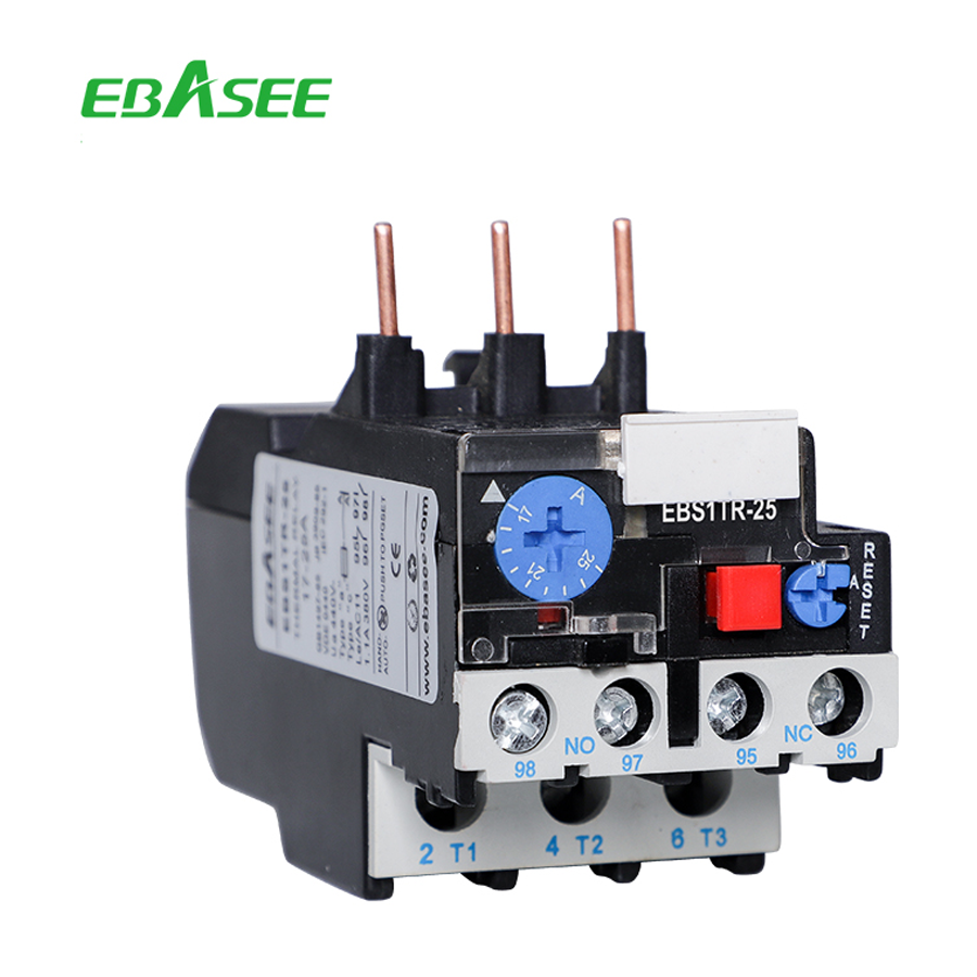 Relé Térmico EBASEE EBS1TR‑25/4 2.5‑4 A | Overload Relay 3P Protección ...